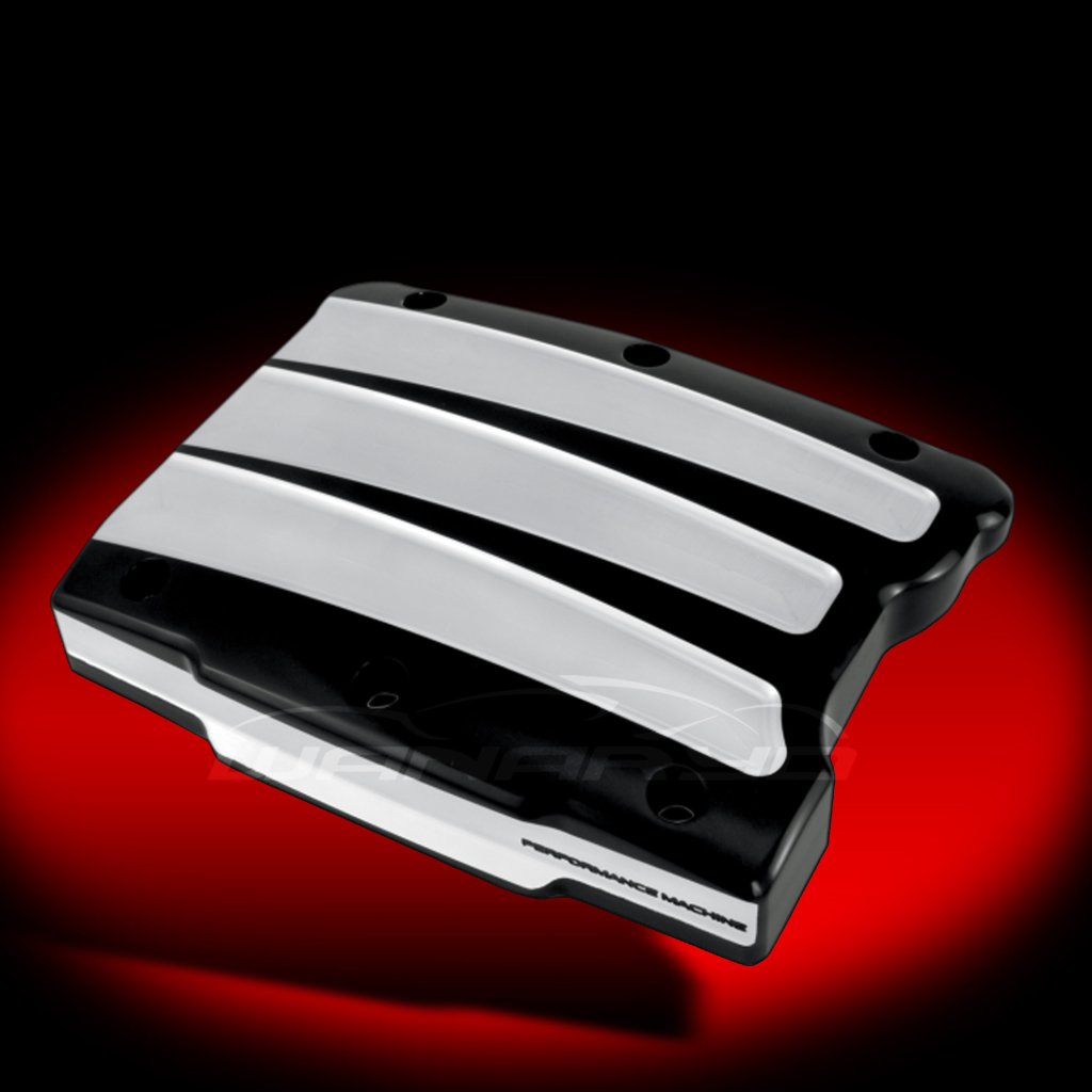 Scalloped Rocker Box Cover - Contrast Cut - 99-15 Harley Twin Cam ...