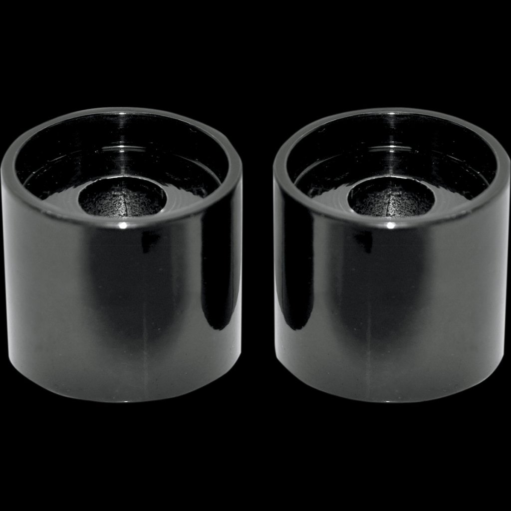 Black 1 Inch Riser Extensions For 1 Inch Handlebars - WanaRyd Motorcycle