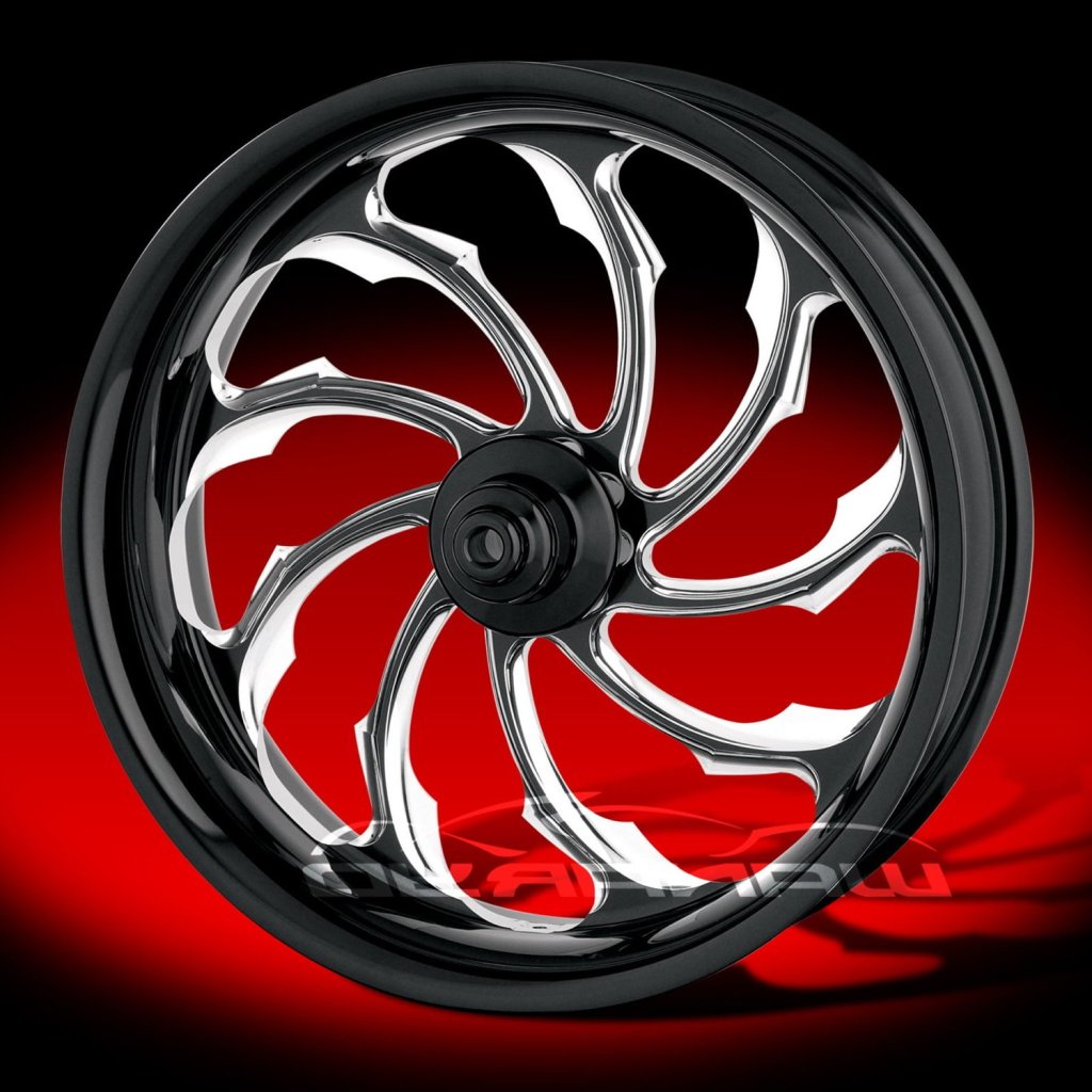 Torque Contrast Cut Platinum Wheel - WanaRyd Motorcycle