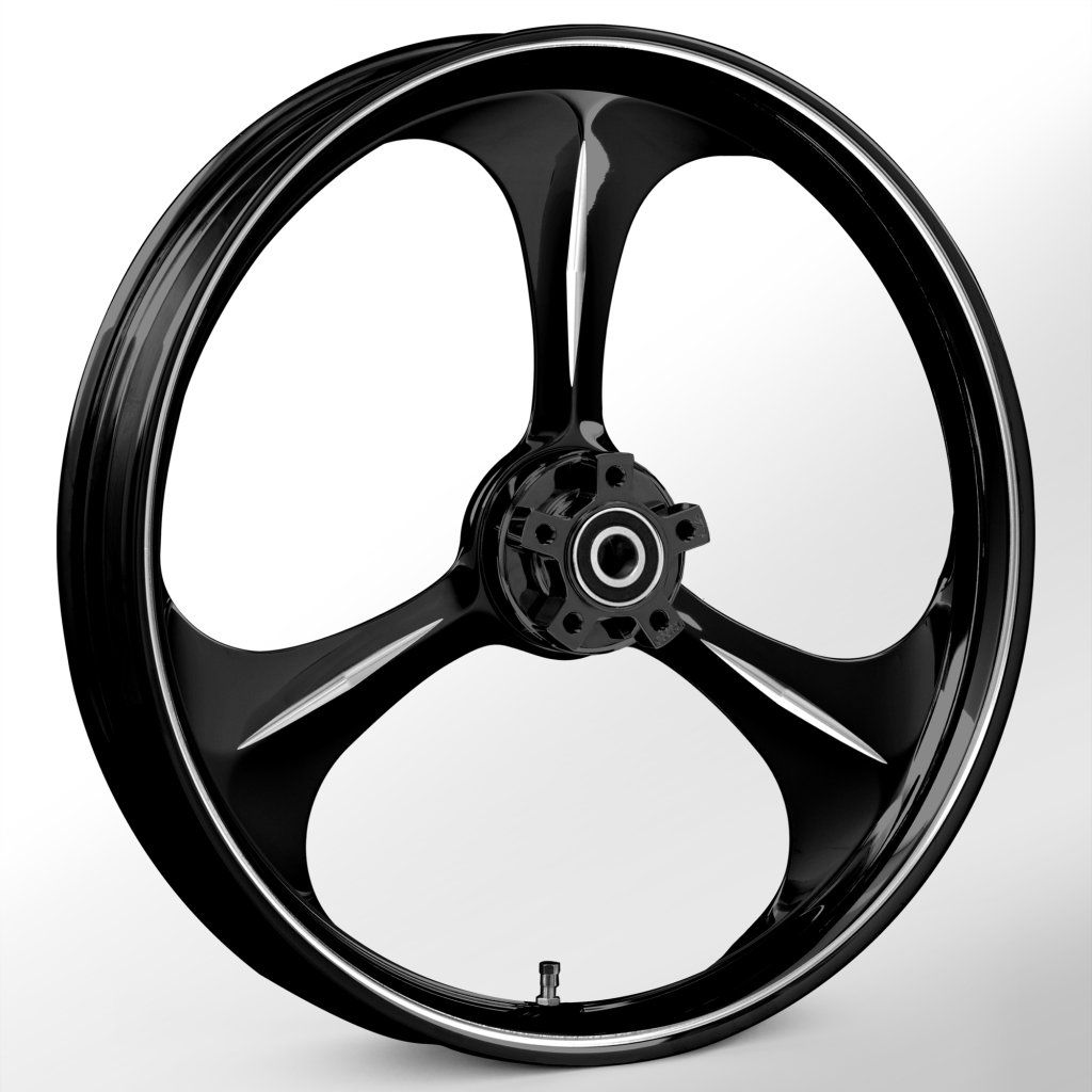 RYD Wheels Starkline Front Wheel & Tire Package, 2001-2017 Honda Gold ...