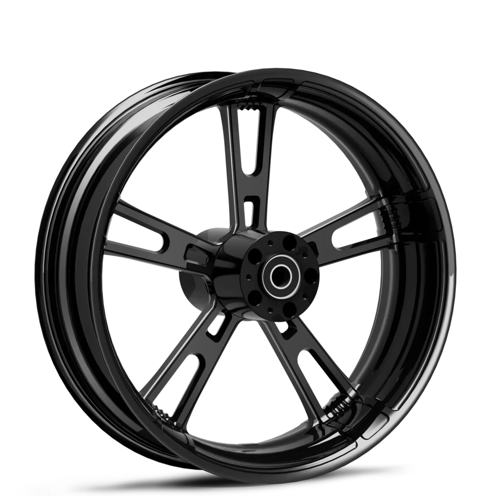 REP-01 (Enforcer) All Black 18 X 8.5 Wheel - WanaRyd Motorcycle