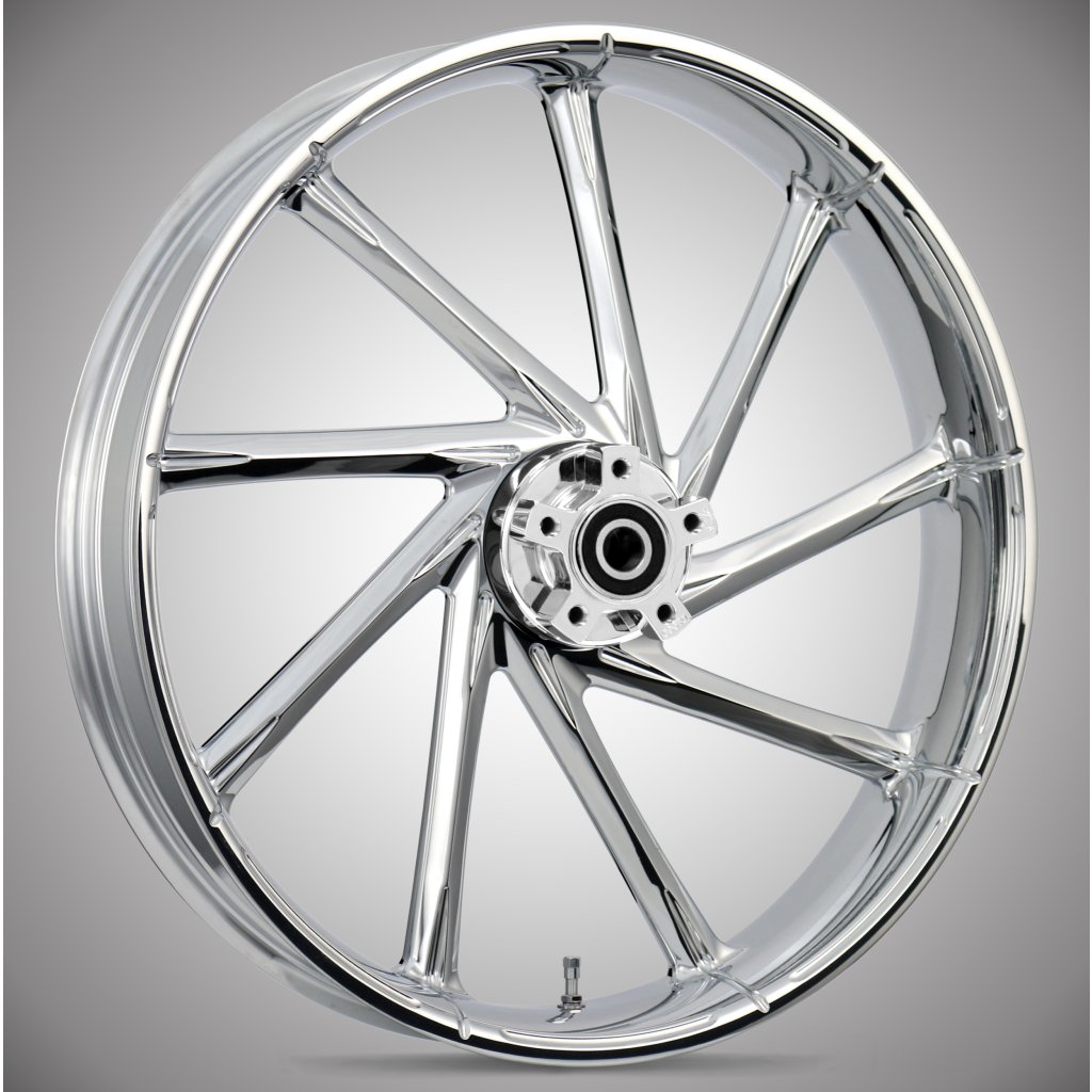 Kinetic Polished Wheels RYD Wheels - WanaRyd Motorcycle