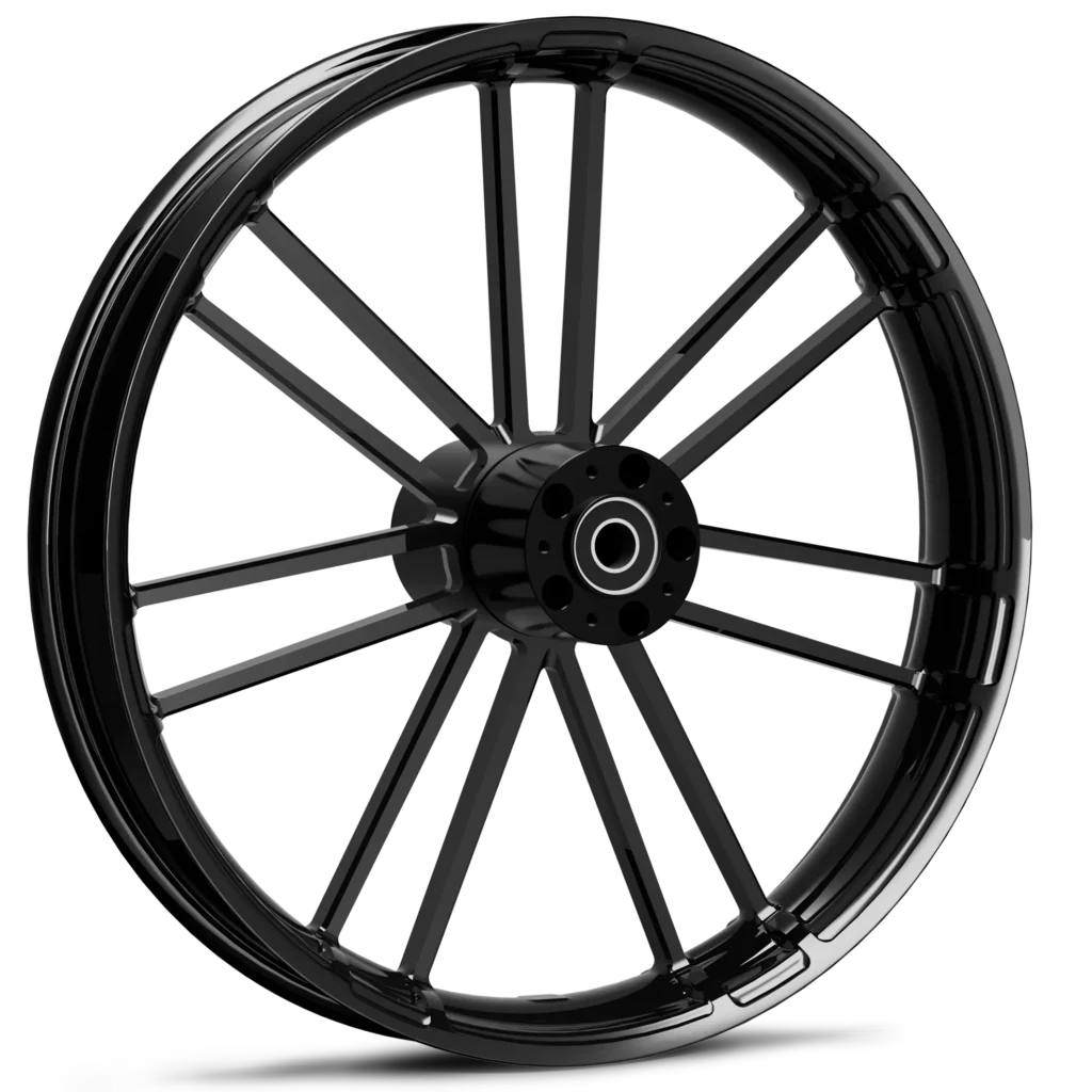 Knockout Black Wheels Replicator - WanaRyd Motorcycle