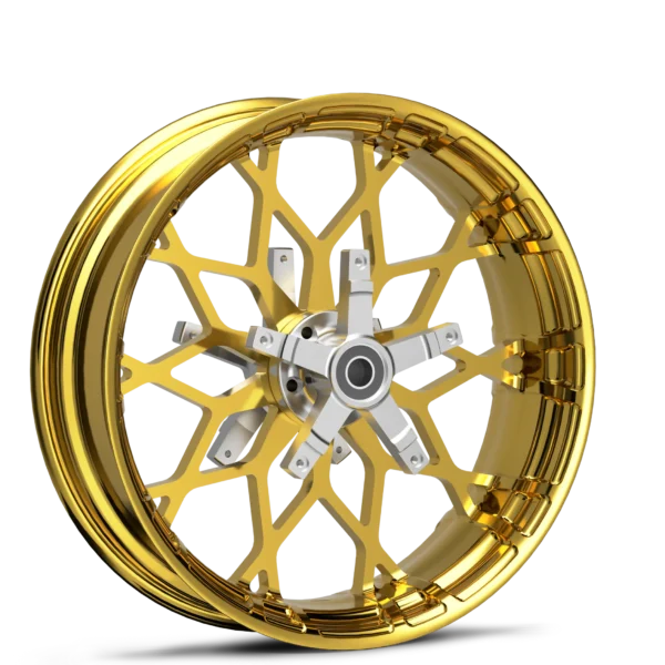 Prodigy Gold Wheels Replicator - WanaRyd Motorcycle