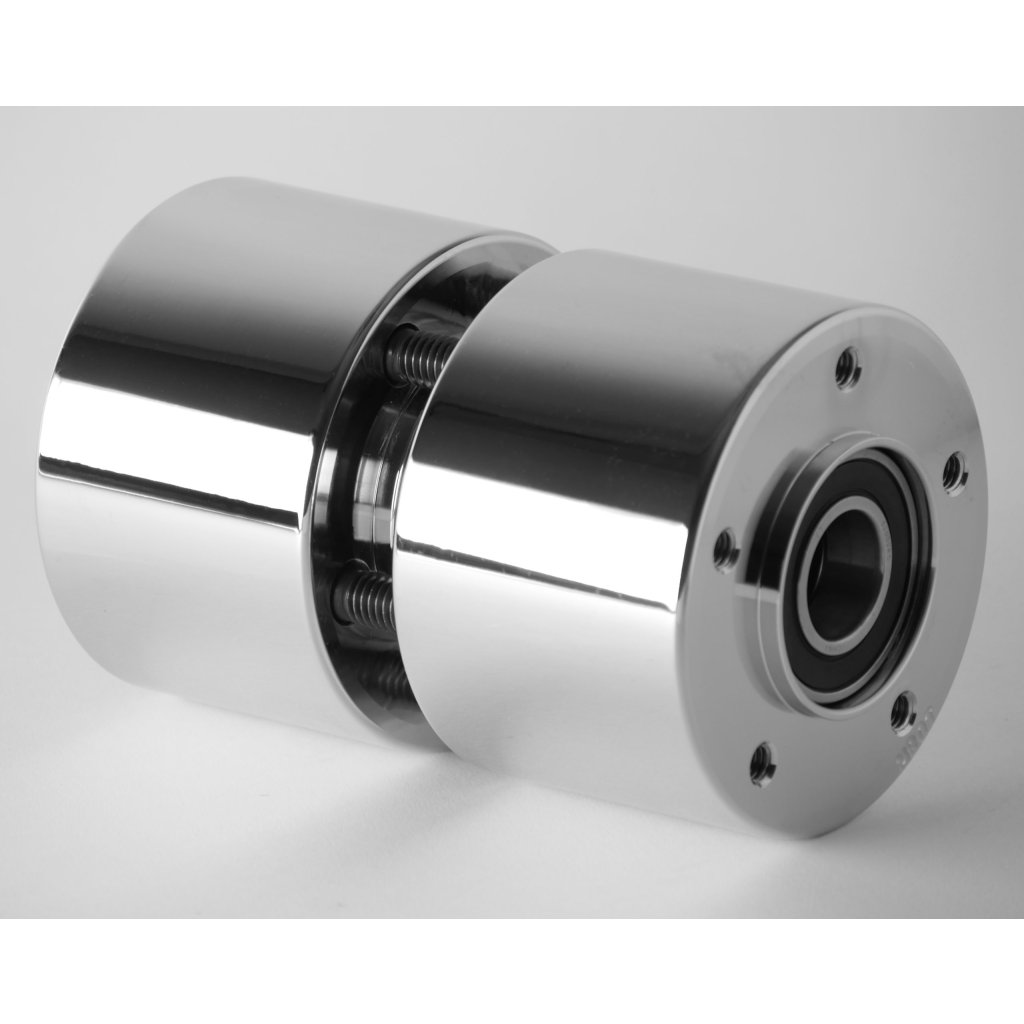 Round Polished Rear Hub Kit Solid 09-Up Touring - R110Z Replicator ...