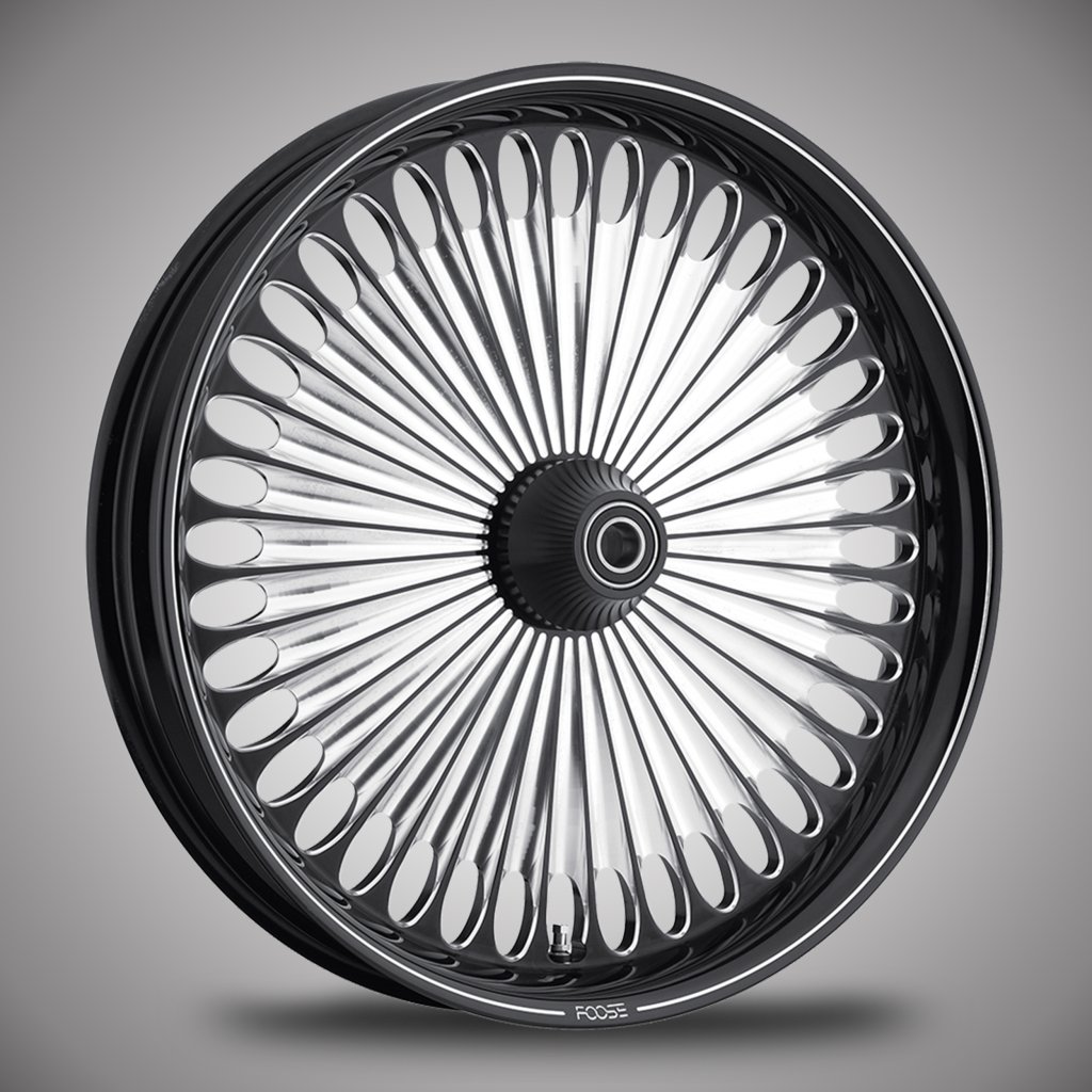 Imperial Black Machined Wheels Metalsport - WanaRyd Motorcycle