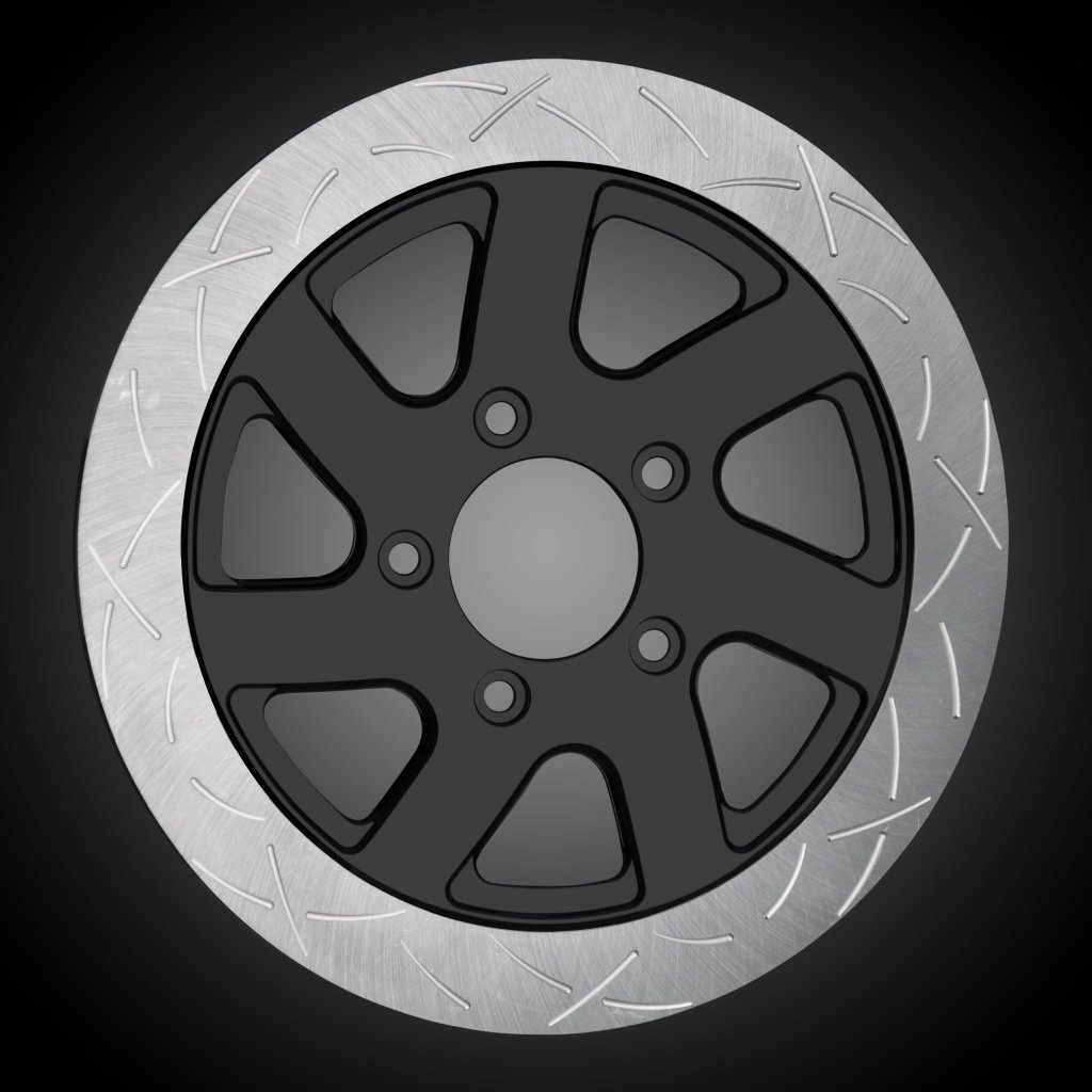 Agitator Black Wheels Replicator - WanaRyd Motorcycle