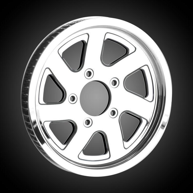 Agitator Chrome Wheels Replicator - WanaRyd Motorcycle