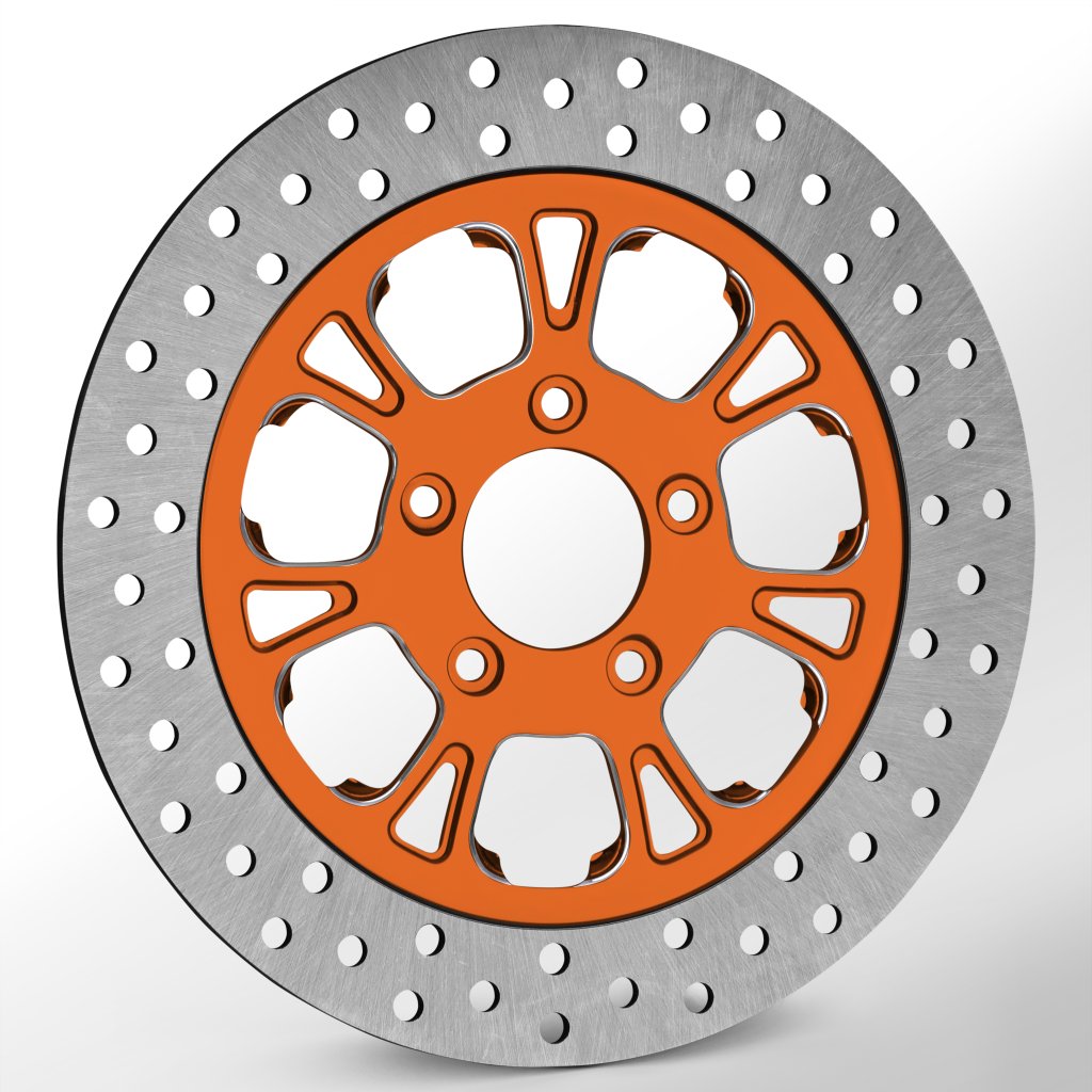 Arc Dyeline Orange 11.5 Front Right Swift-Lock 2000-up Rotor - WanaRyd ...
