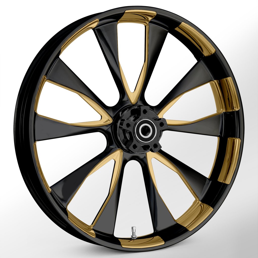 RYD Wheels 21" Front Touch Of Color Wheel & Rotors Package, 2011-2023 ...