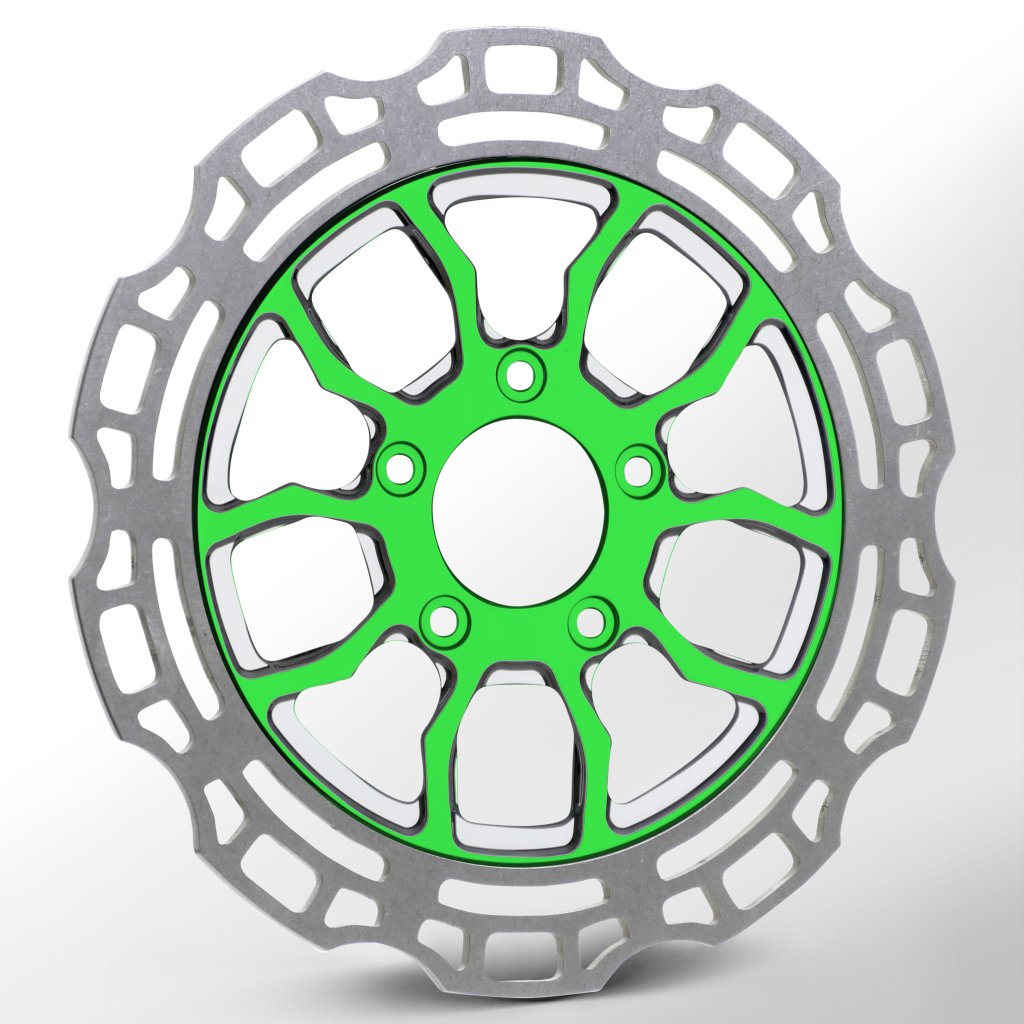 RACELITE Insulator Dyeline Green Polished 11.8 Front Left Swift-Lock ...