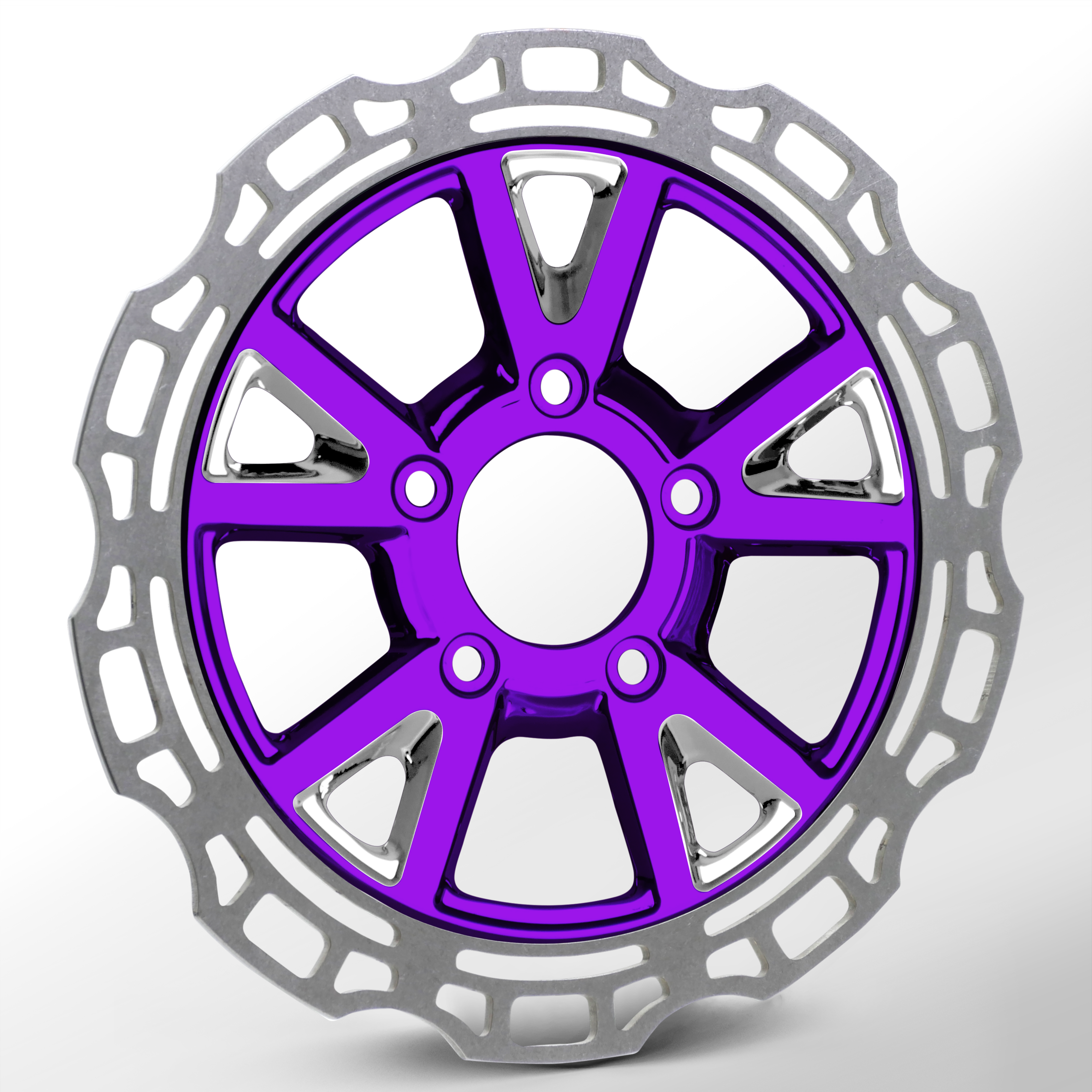 RACELITE Relay Dyeline Purple 13.0 Front Left Swift-Lock 2000-up Rotor ...