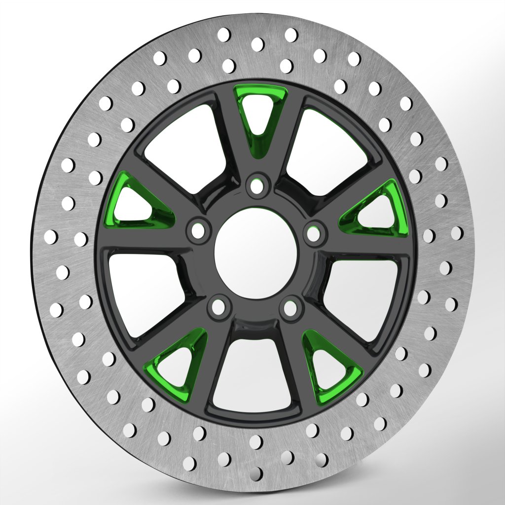 Relay Dyeline Touch Of Color Green 11.5 Front Right Swift-Lock 2000-up ...