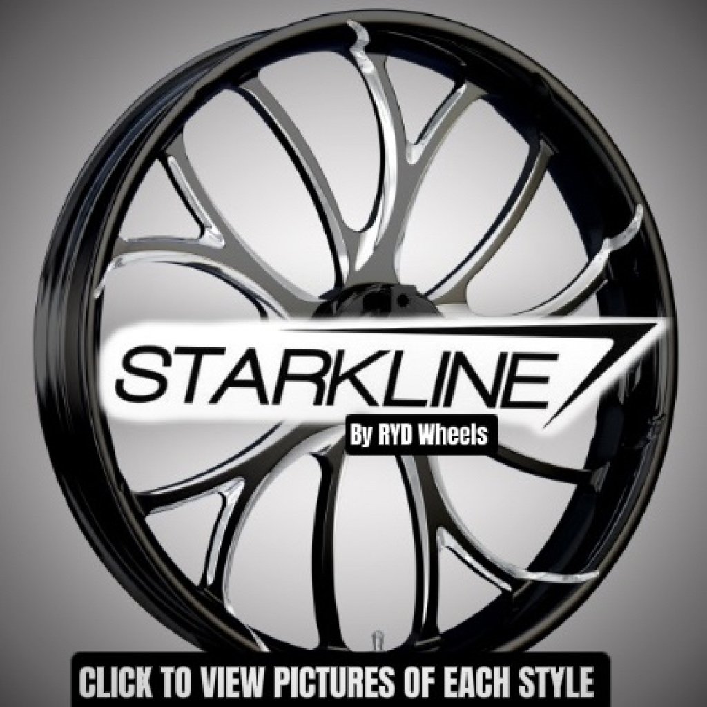 RYD Wheels Starkline Front Wheel & Tire Package, 2001-2017 Honda ...