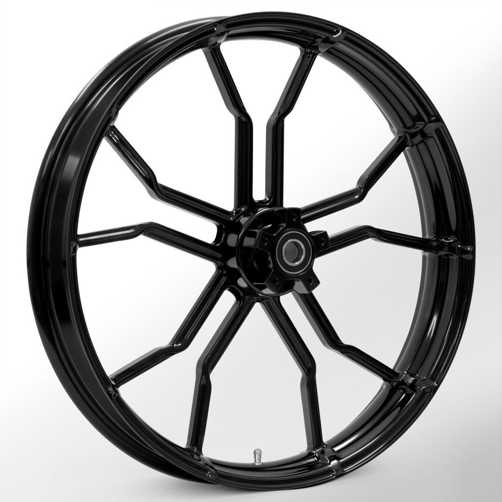 Phase Black 19 X 3.0" Front Wheel - 2000-2022 Harley Touring Bagger RYD ...