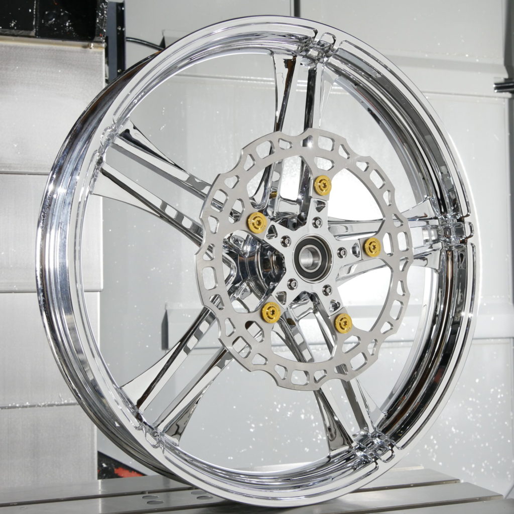 Front Rotor Adapter, Touring W/ 5-Bolt Spoke Mounted Rotors - WanaRyd ...