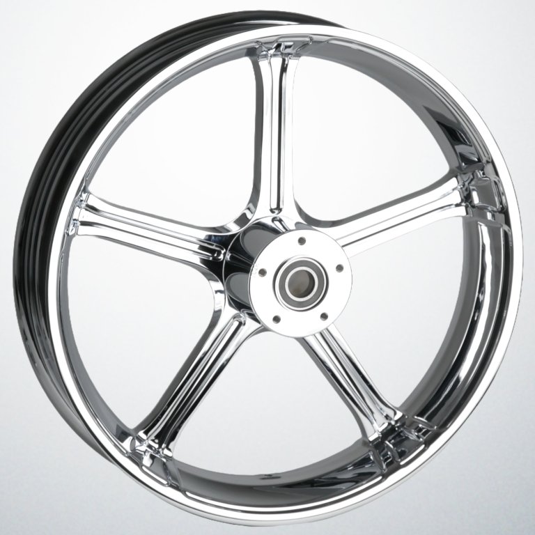 Tomahawk Chrome Wheels Replicator - WanaRyd Motorcycle