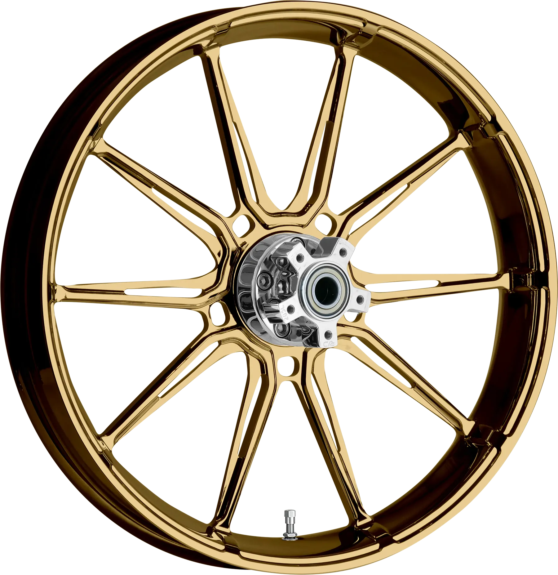 Fuse Dyeline Dye Gold Wheels - WanaRyd Motorcycle