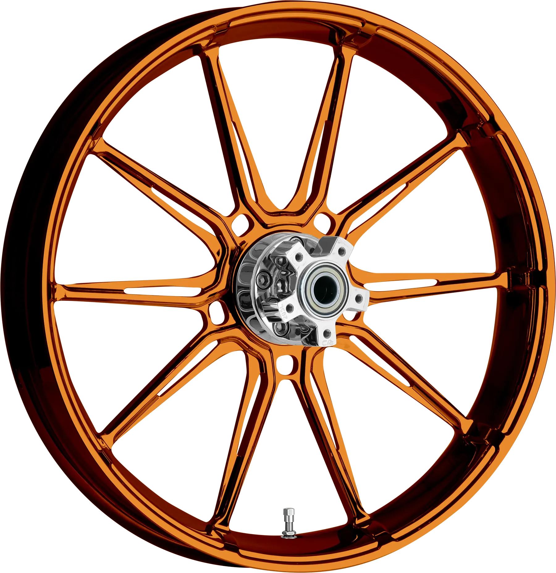 Fuse Dyeline Dye Orange Wheels - WanaRyd Motorcycle