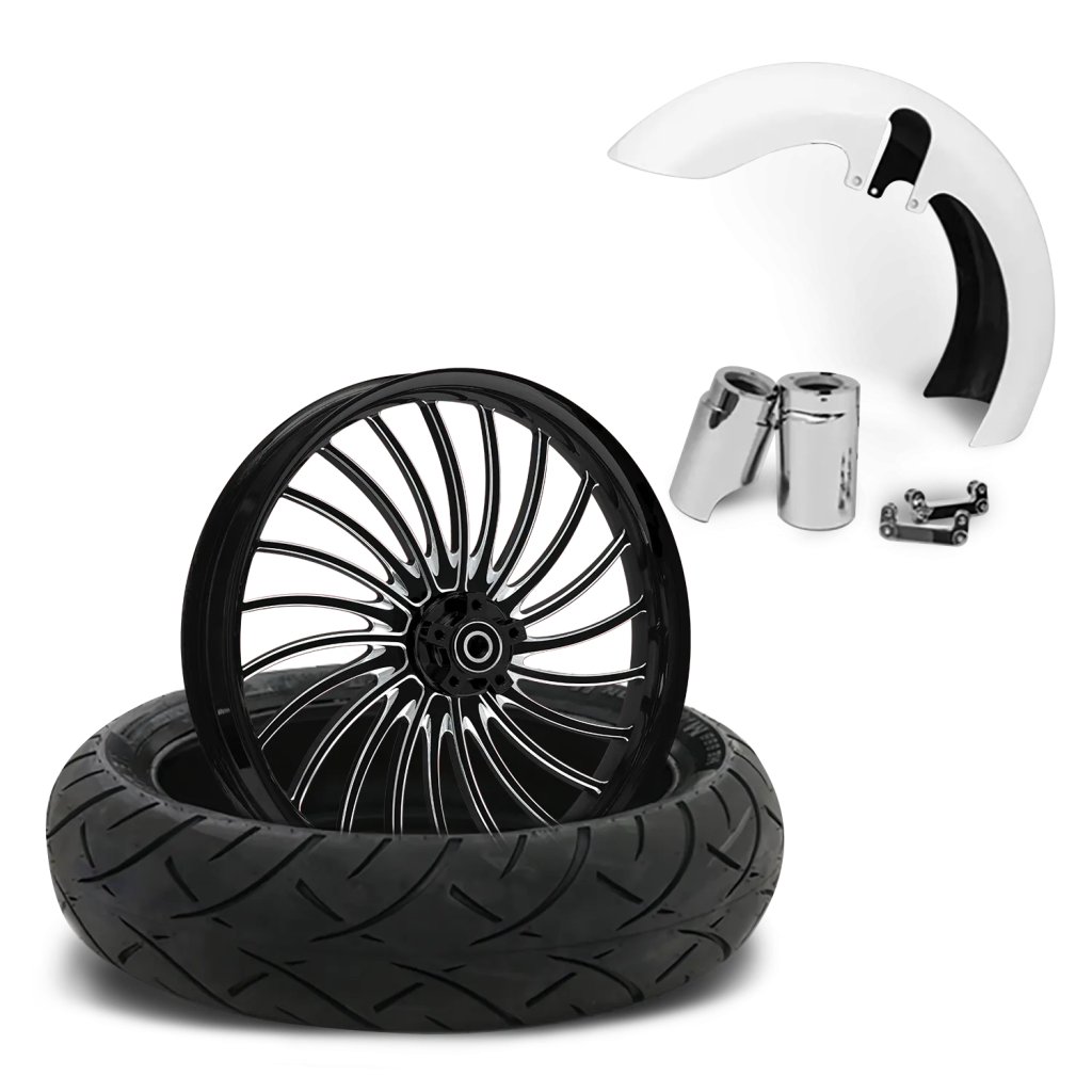 21x5 Fat Front Tire Harley Choose Year Make And Model - WanaRyd Motorcycle