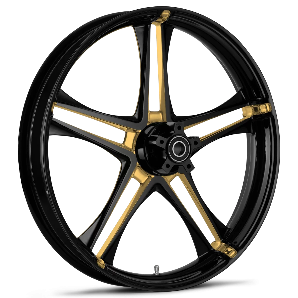 Discharge Dyeline Touch Of Color Gold Wheels RYD Wheels - WanaRyd ...