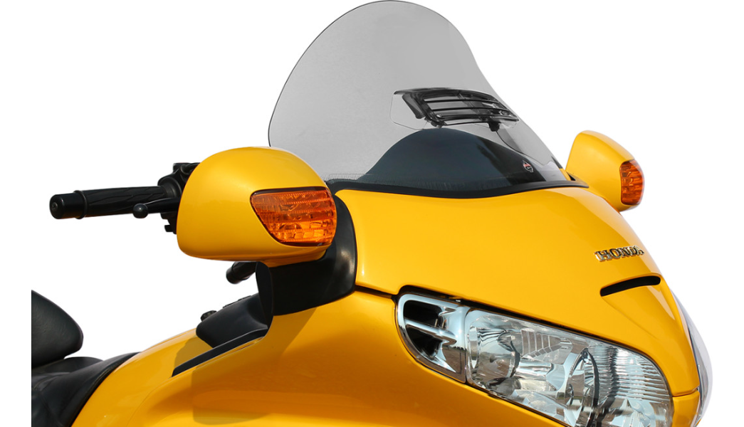 14" Flare™ Windshield, Tinted, 2001-2017 Honda GL1800 Gold Wing KLOCK ...