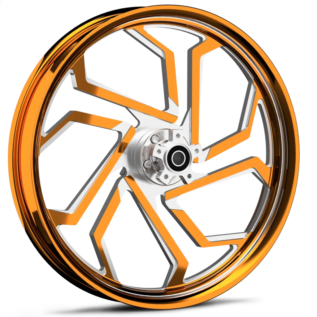 Stator Dyeline Orange Wheels - WanaRyd Motorcycle